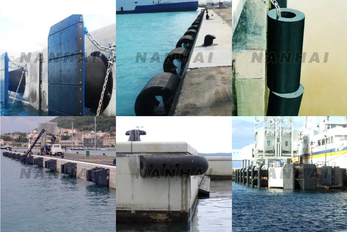 Rubber Fenders - pneumatic fenders_yokohama fender_vessel fender-NanHai ...